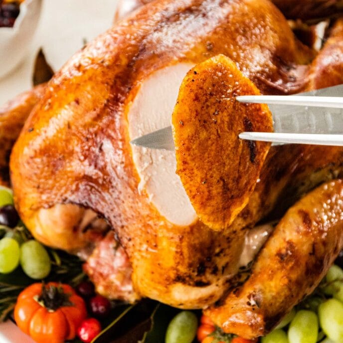 Slow Roasted Overnight Turkey [VIDEO] - Dinner, then Dessert