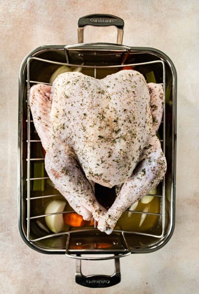 Easy Juicy Butter Blanketed Turkey Recipe - Dinner, then Dessert
