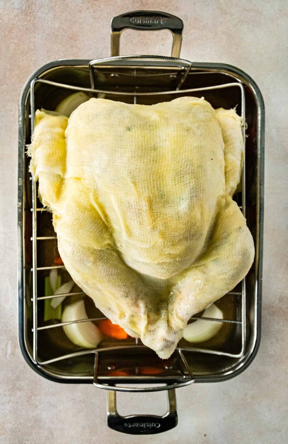 Easy Juicy Butter Blanketed Turkey Recipe - Dinner, then Dessert