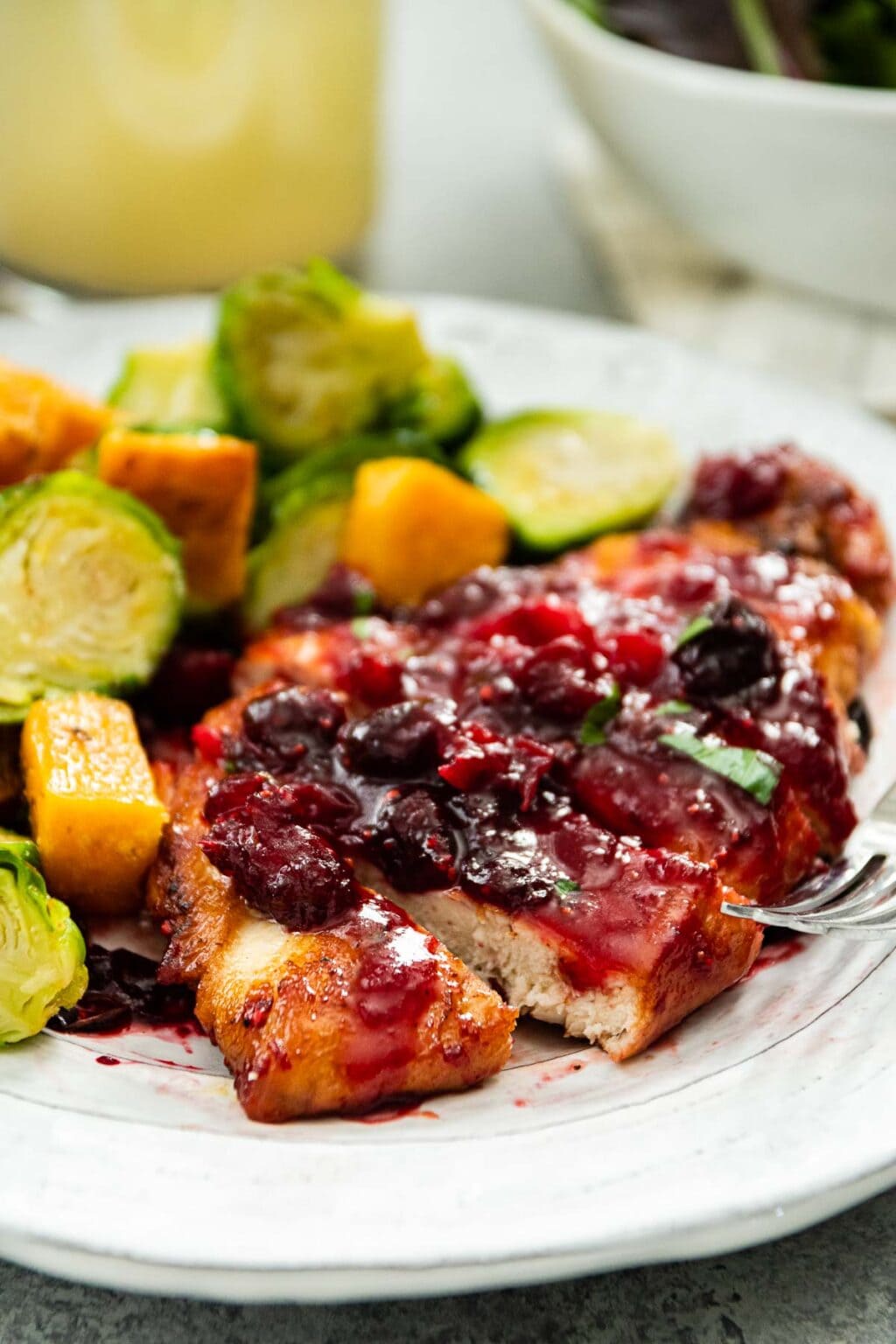 Cranberry Chicken Recipe - Dinner, then Dessert