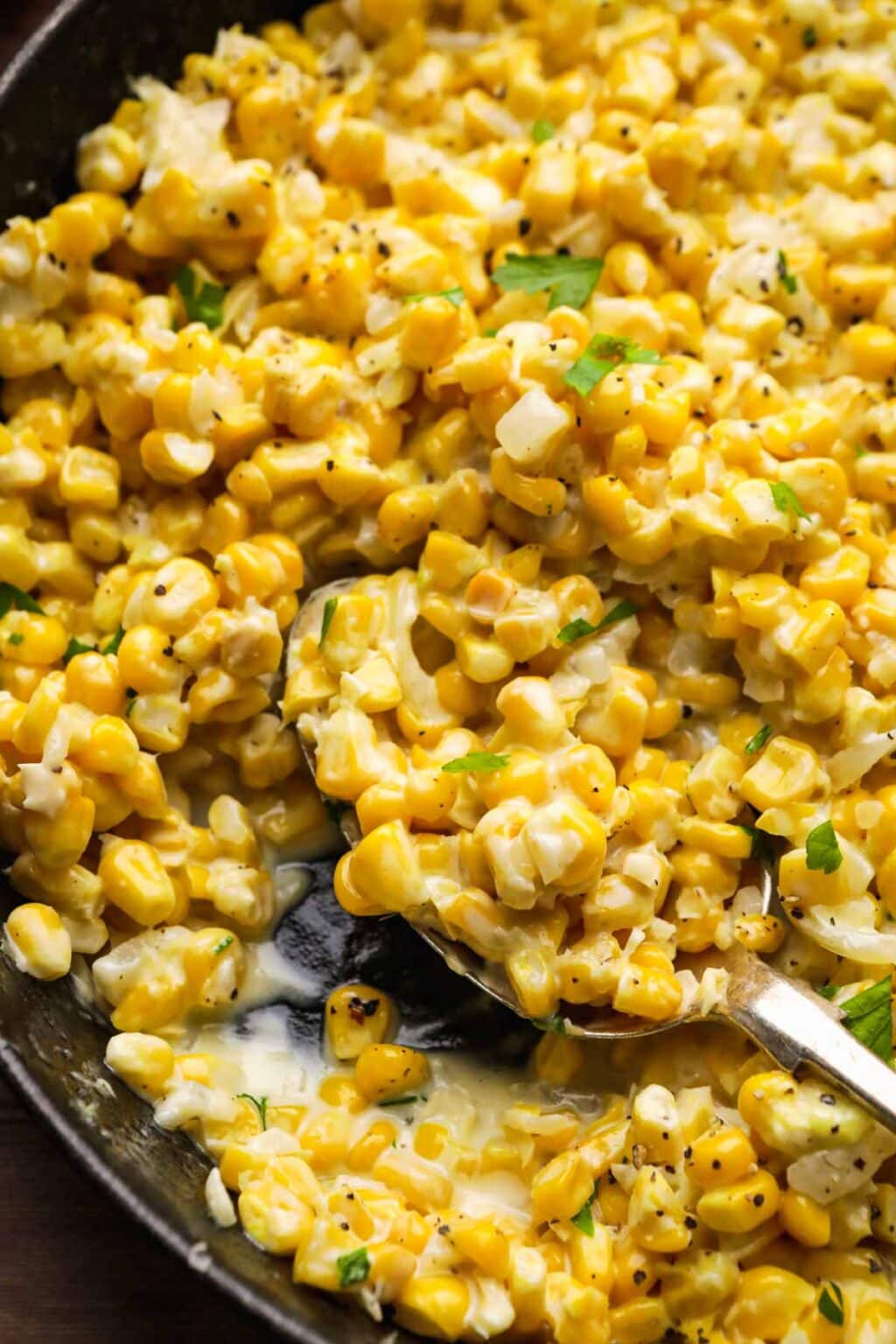 Quick & Easy Creamed Corn Recipe - Dinner, then Dessert