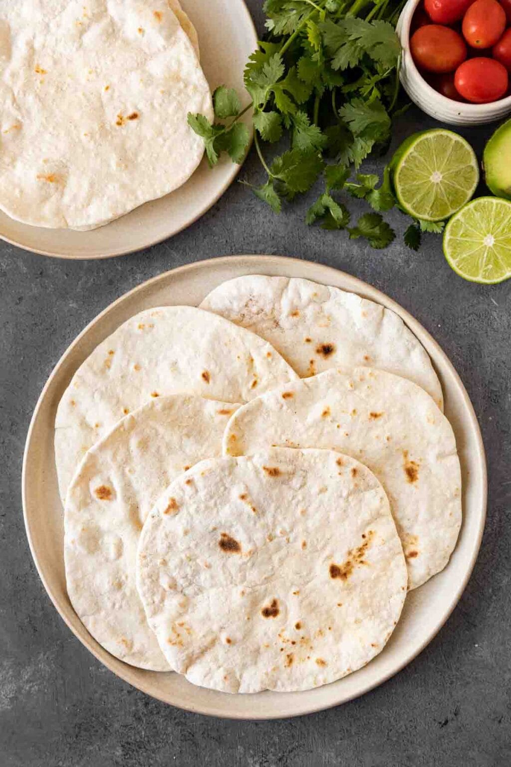 Homemade Flour Tortillas Recipe - Dinner, then Dessert