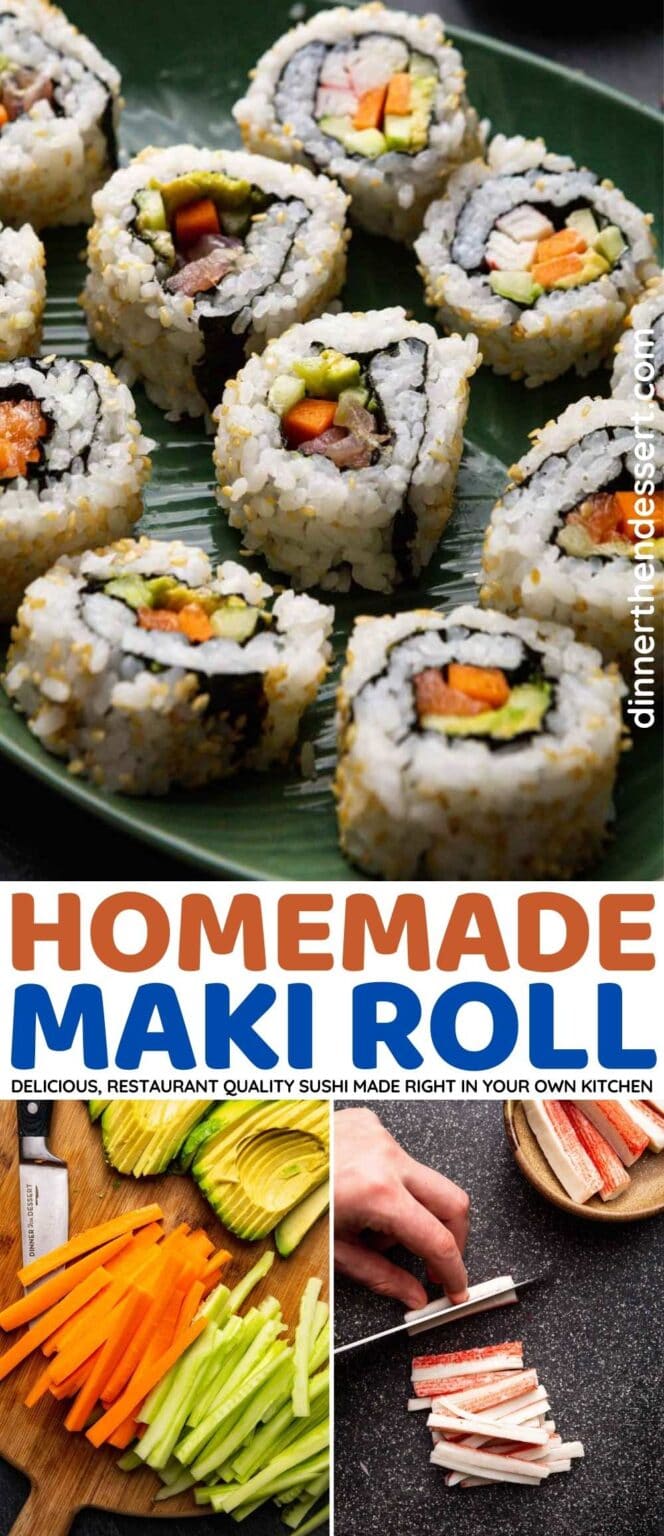 Maki Roll Recipe - Dinner, then Dessert