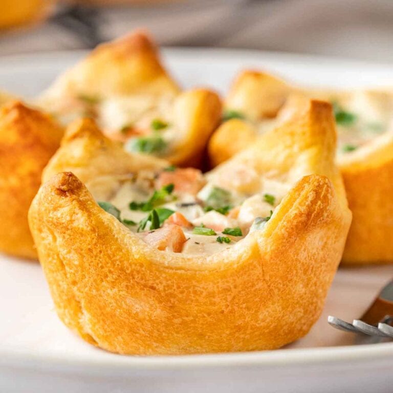 Mini Chicken Pot Pies Recipe - Dinner, then Dessert