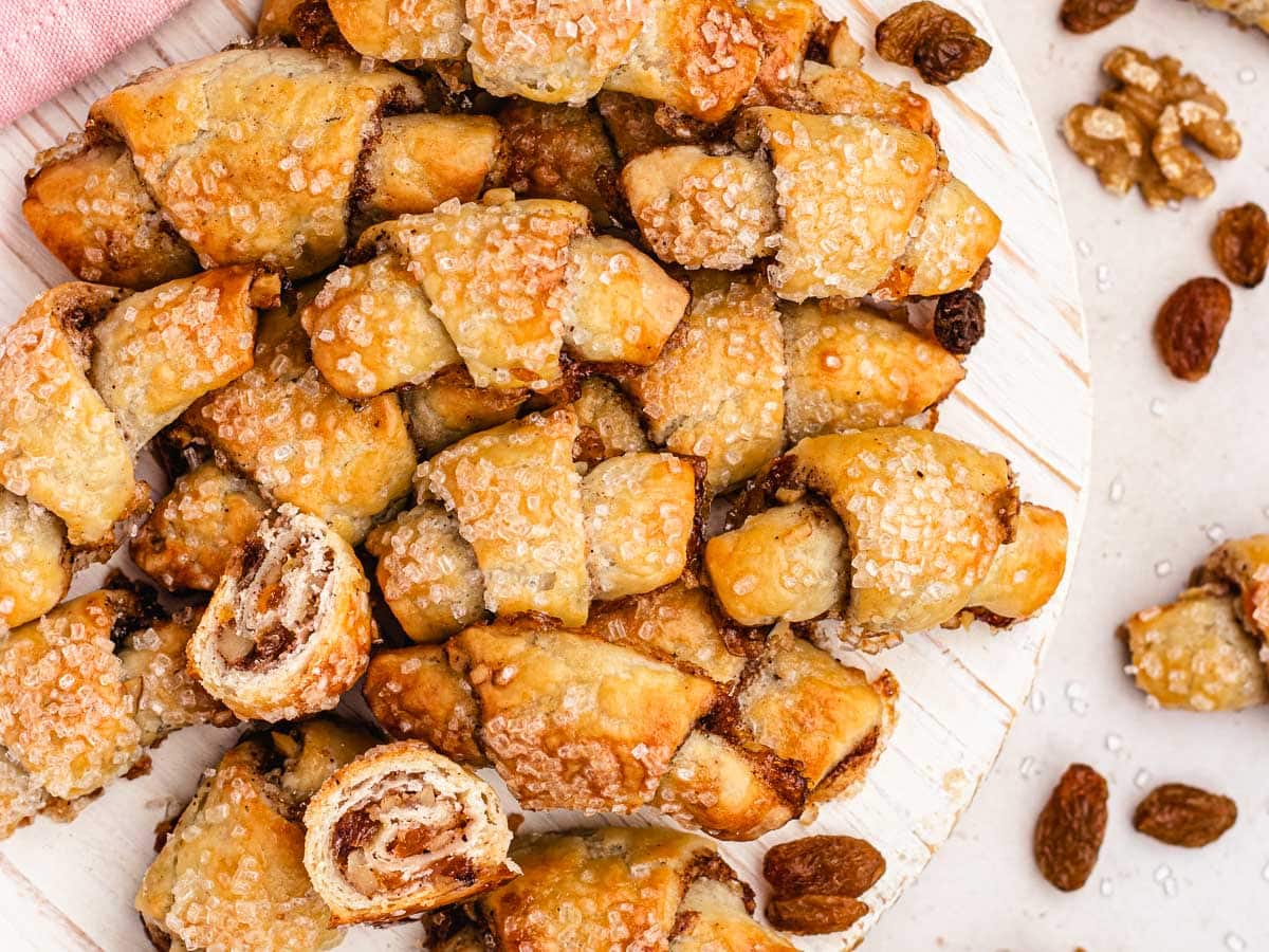Delicious Rugelach Recipe - Dinner, then Dessert