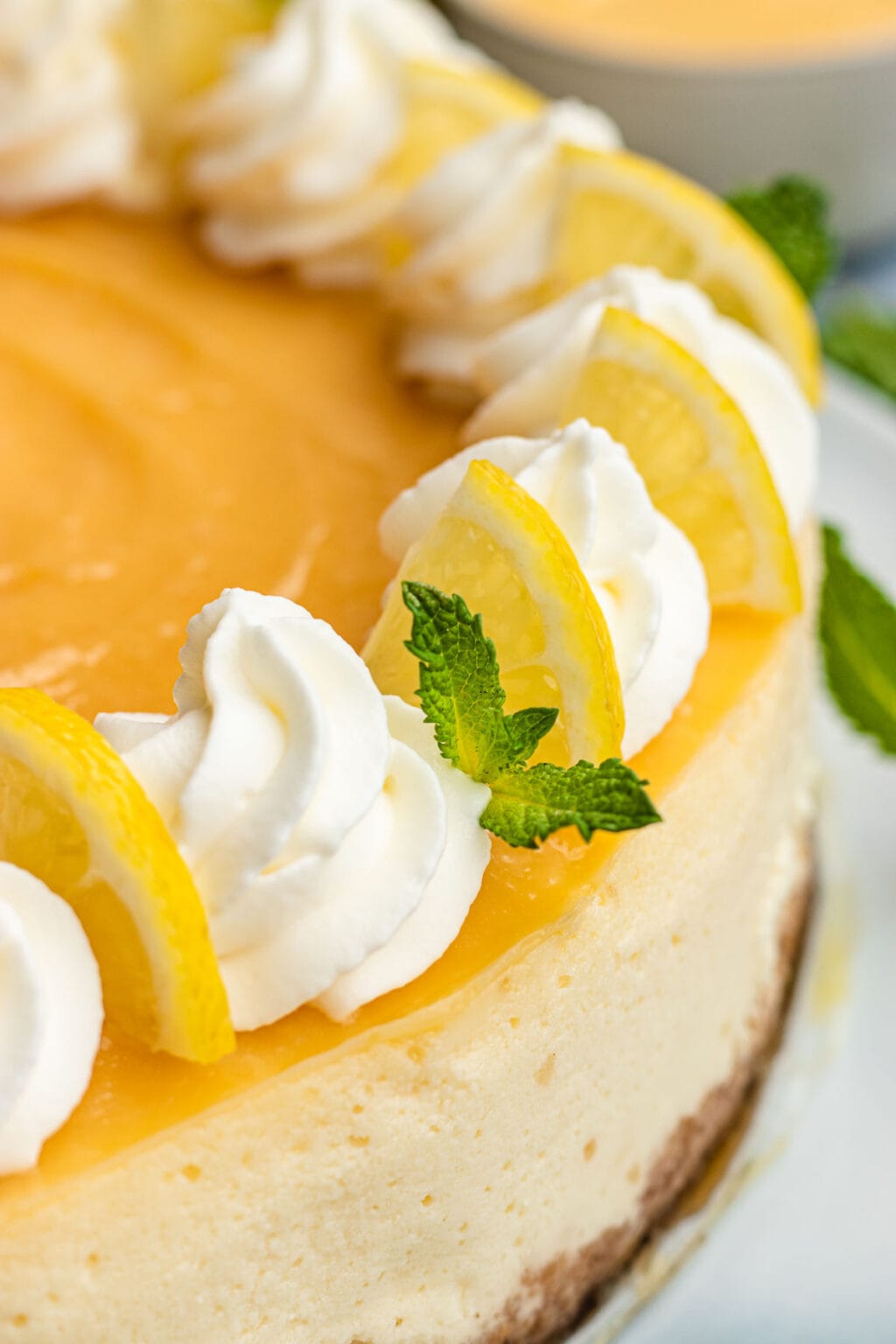 Lemon Cheesecake Recipe - Dinner, then Dessert