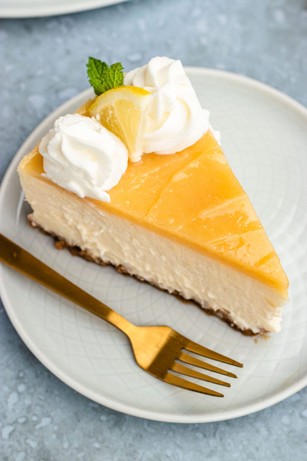 Lemon Cheesecake Recipe - Dinner, then Dessert