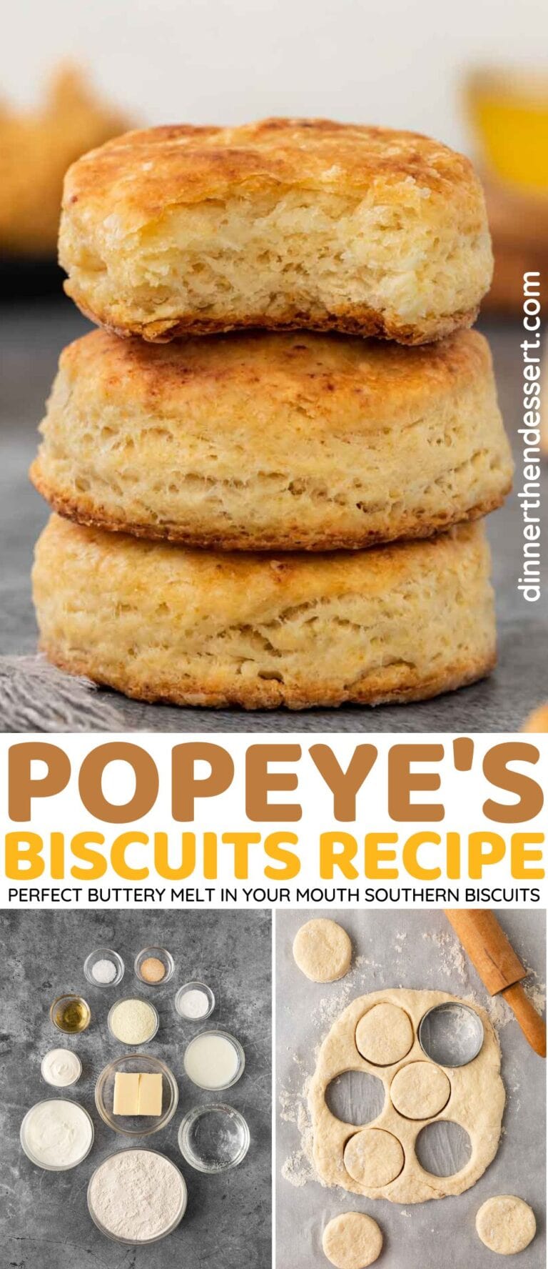 Popeye's Biscuits (Copycat) Recipe - Dinner, then Dessert