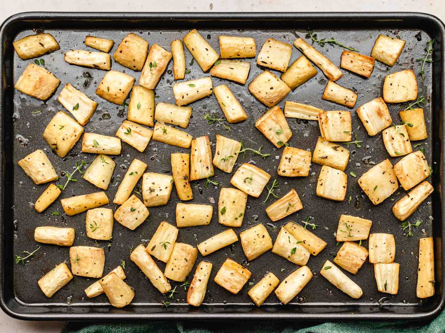 Easy Roasted Parsnips Recipe - Dinner, then Dessert