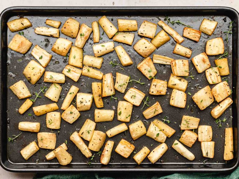 Easy Roasted Parsnips Recipe - Dinner, then Dessert