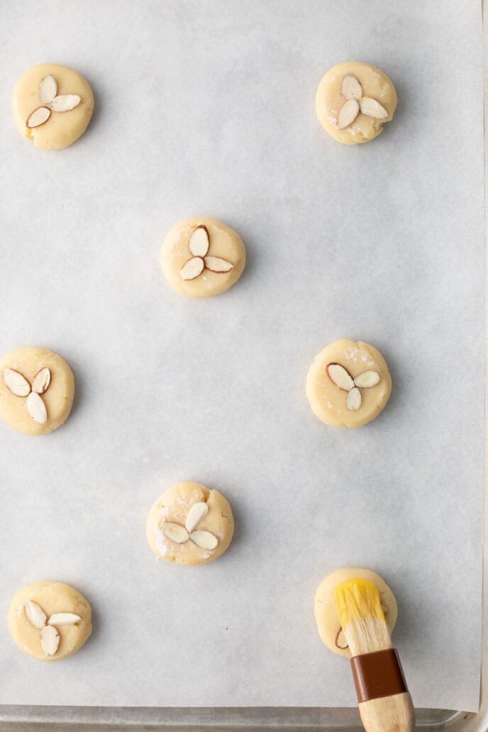 Easy Almond Cookies Recipe - Dinner, then Dessert