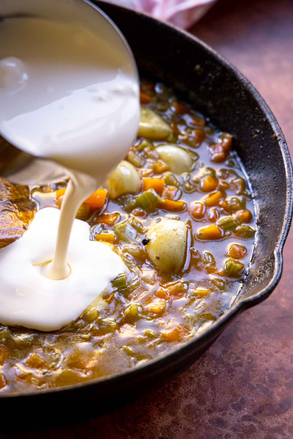 Classic Chicken Fricassee Recipe - Dinner, then Dessert