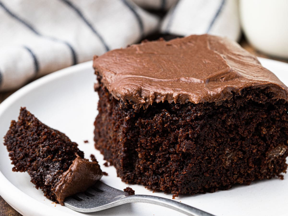 Ultra-Rich Chocolate Fudge Cake Recipe - Dinner, then Dessert
