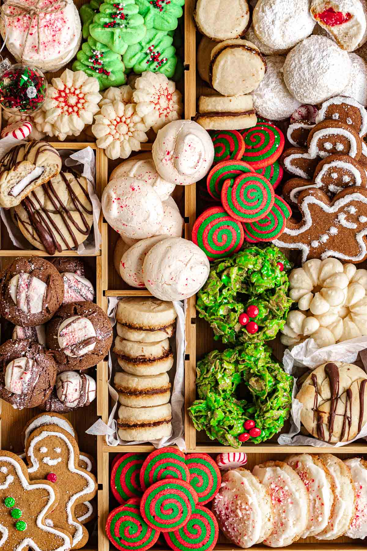 Christmas Cookie Box Guide - Dinner, then Dessert