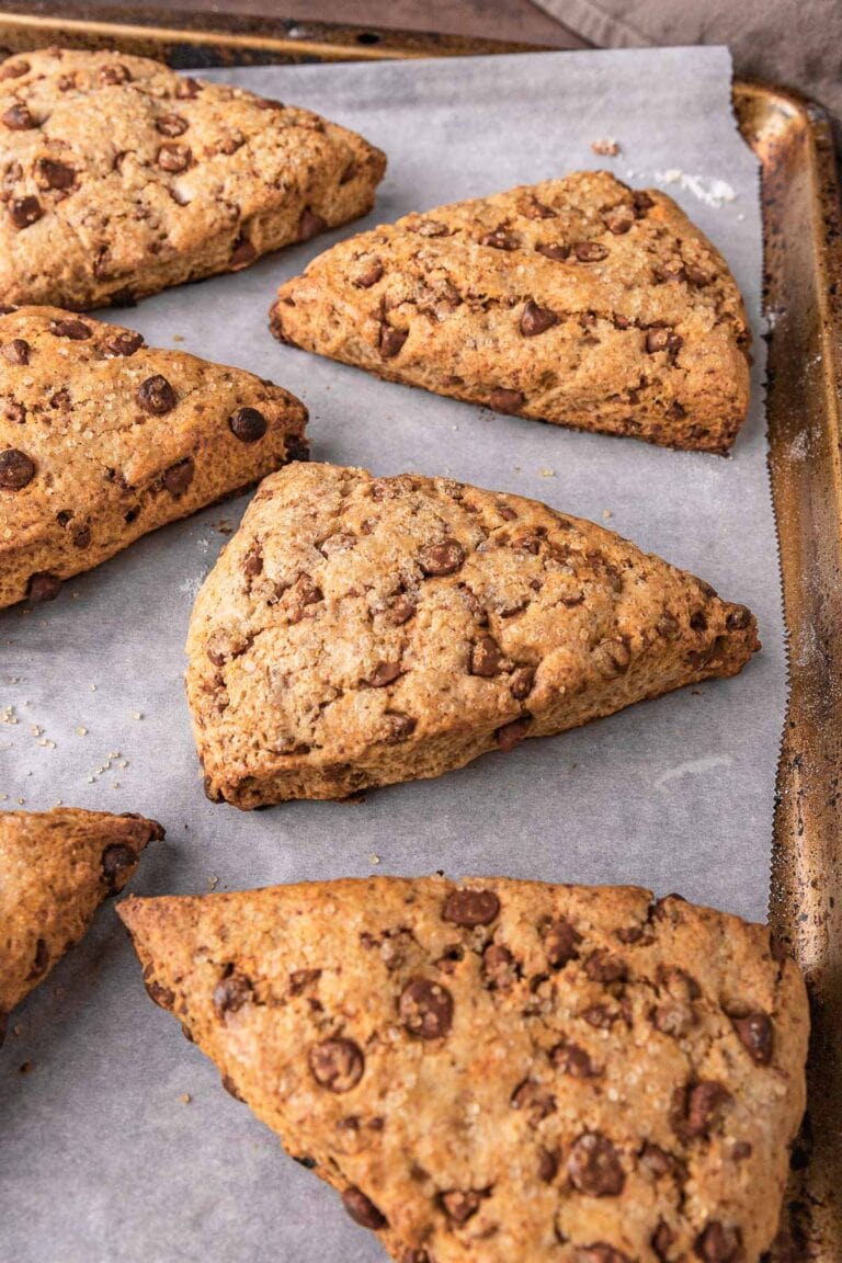 Easy Cinnamon Scones Recipe - Dinner, then Dessert
