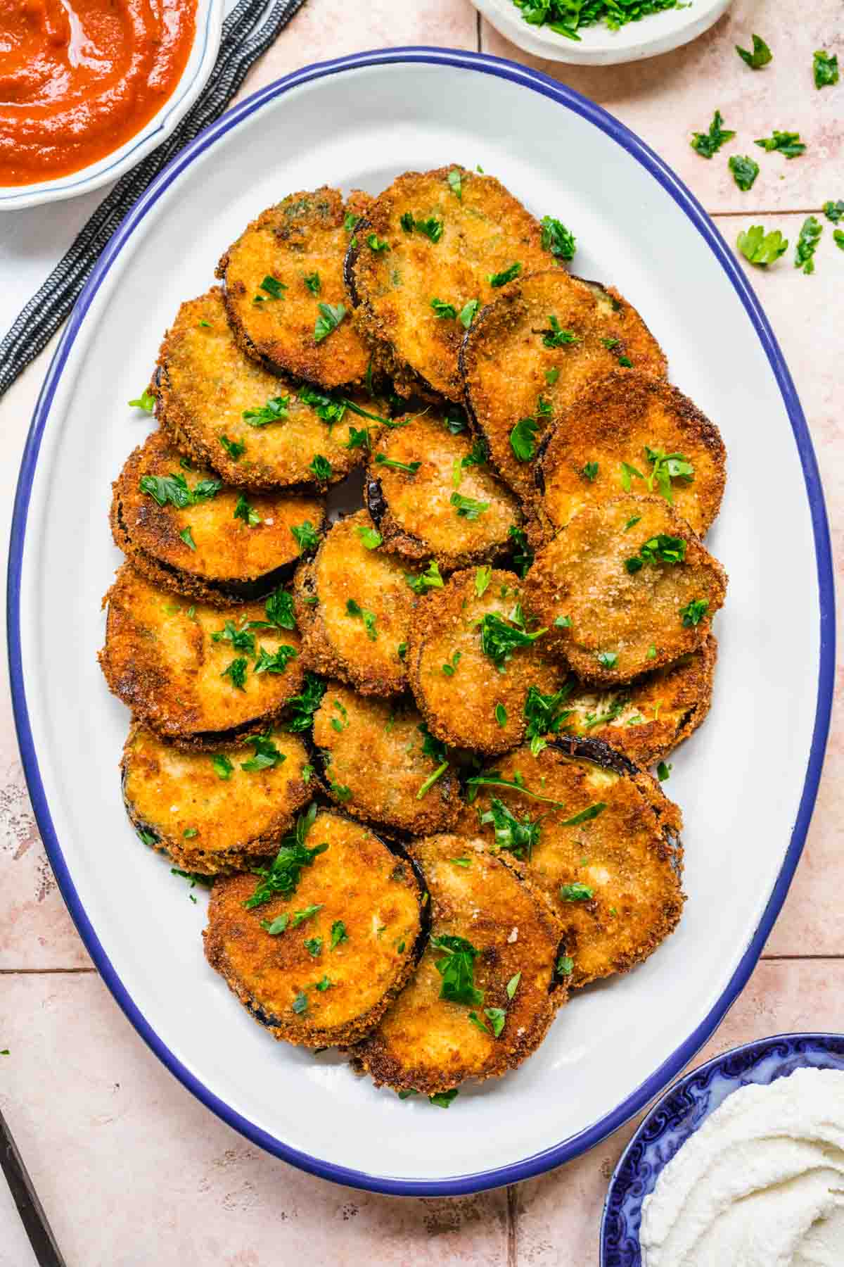 Easy Fried Eggplant Recipe - Dinner, then Dessert