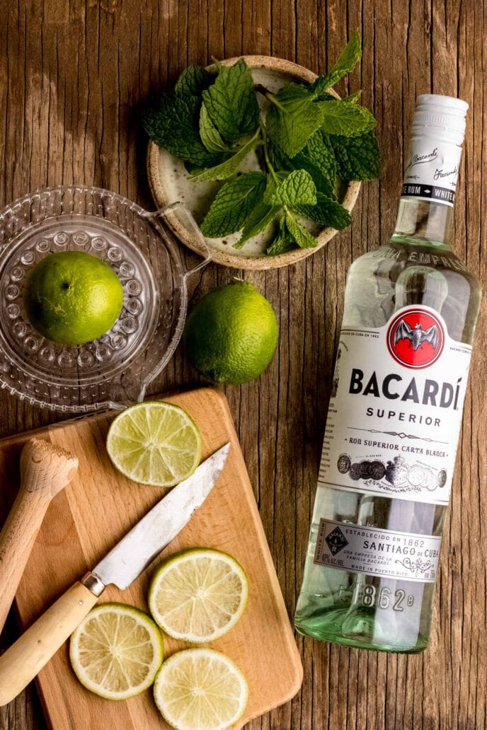 Classic Mojito Recipe - Dinner, then Dessert