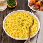 Easy Saffron Rice Recipe - Dinner, then Dessert