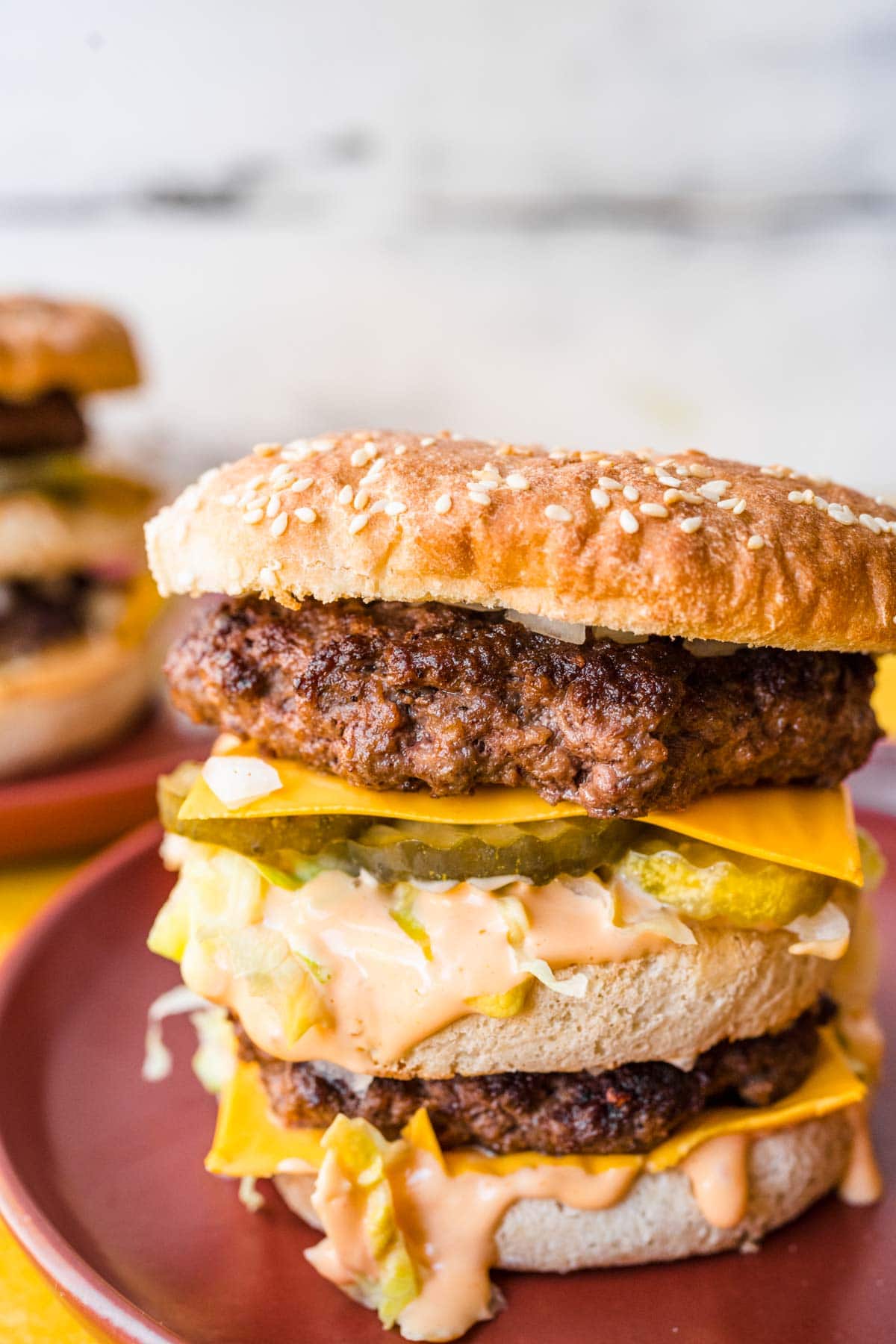 Big Mac Recipe - Dinner, then Dessert