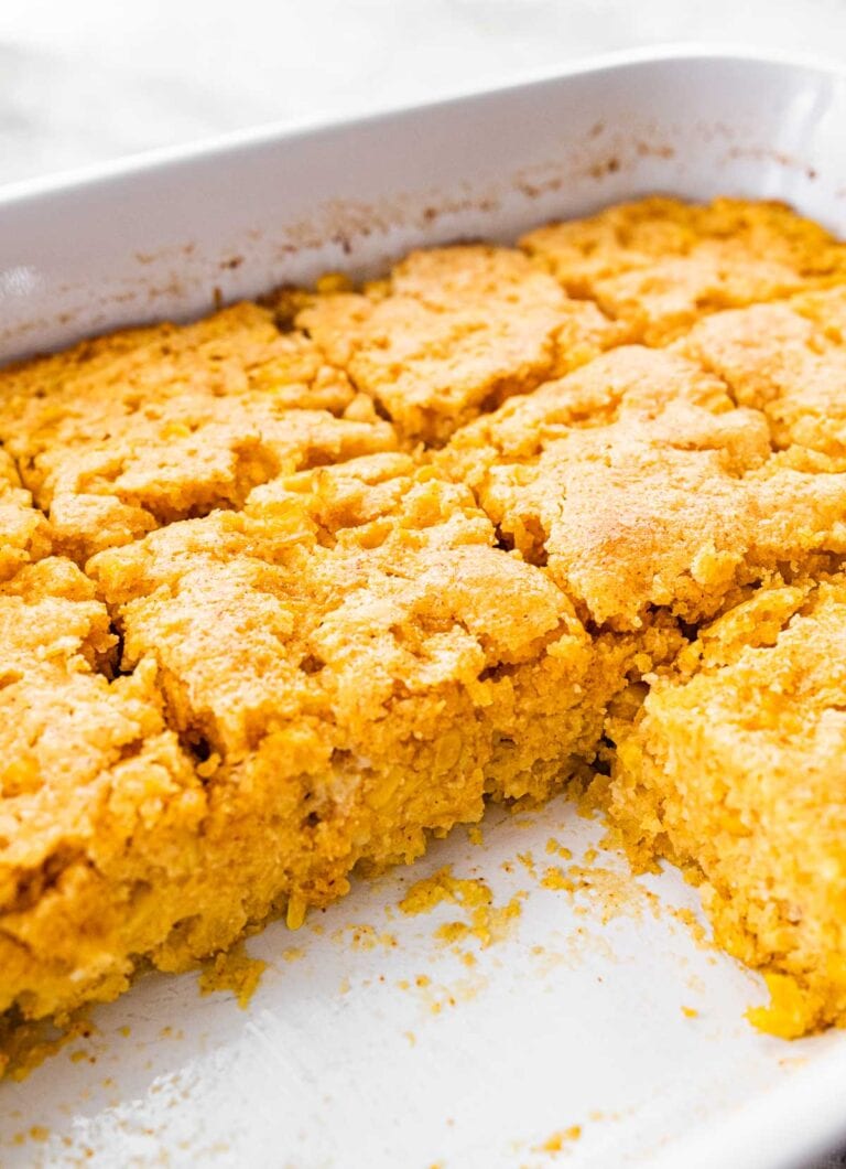 Cornbread Casserole Recipe - Dinner, then Dessert
