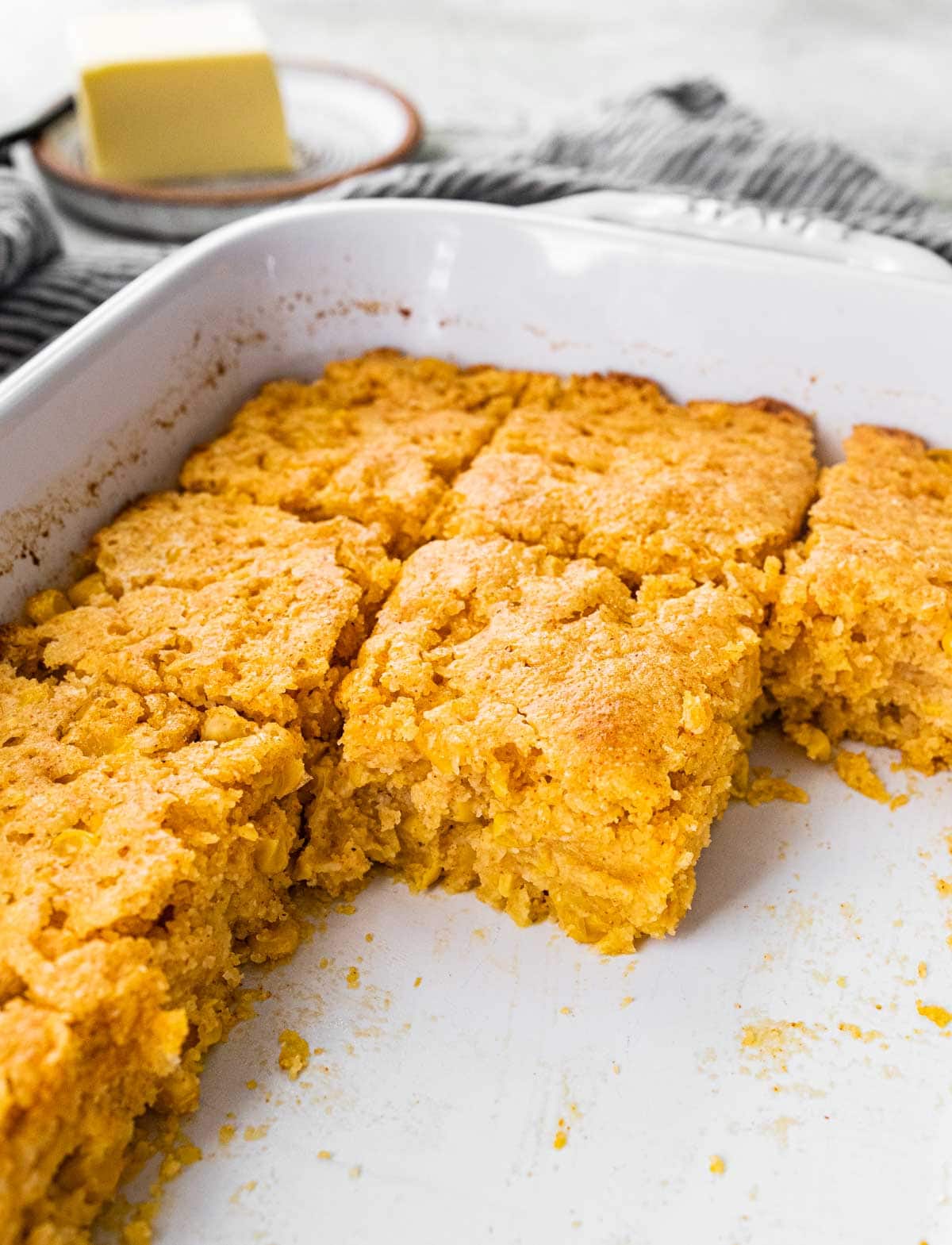 Cornbread Casserole Recipe - Dinner, then Dessert