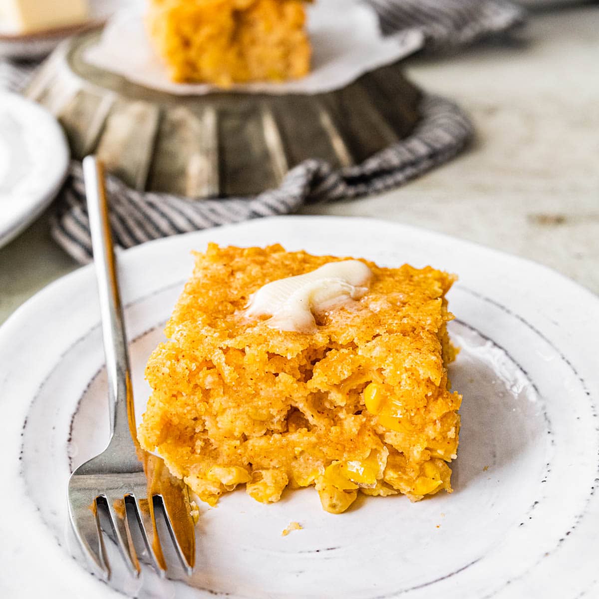 Cornbread Casserole Recipe - Dinner, then Dessert