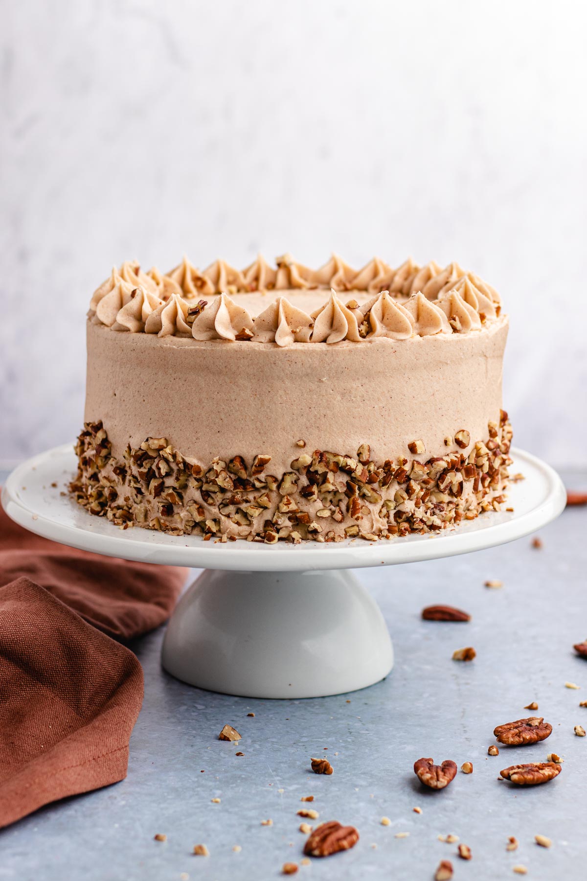 Delicious Pumpkin Layer Cake Recipe - Dinner, then Dessert
