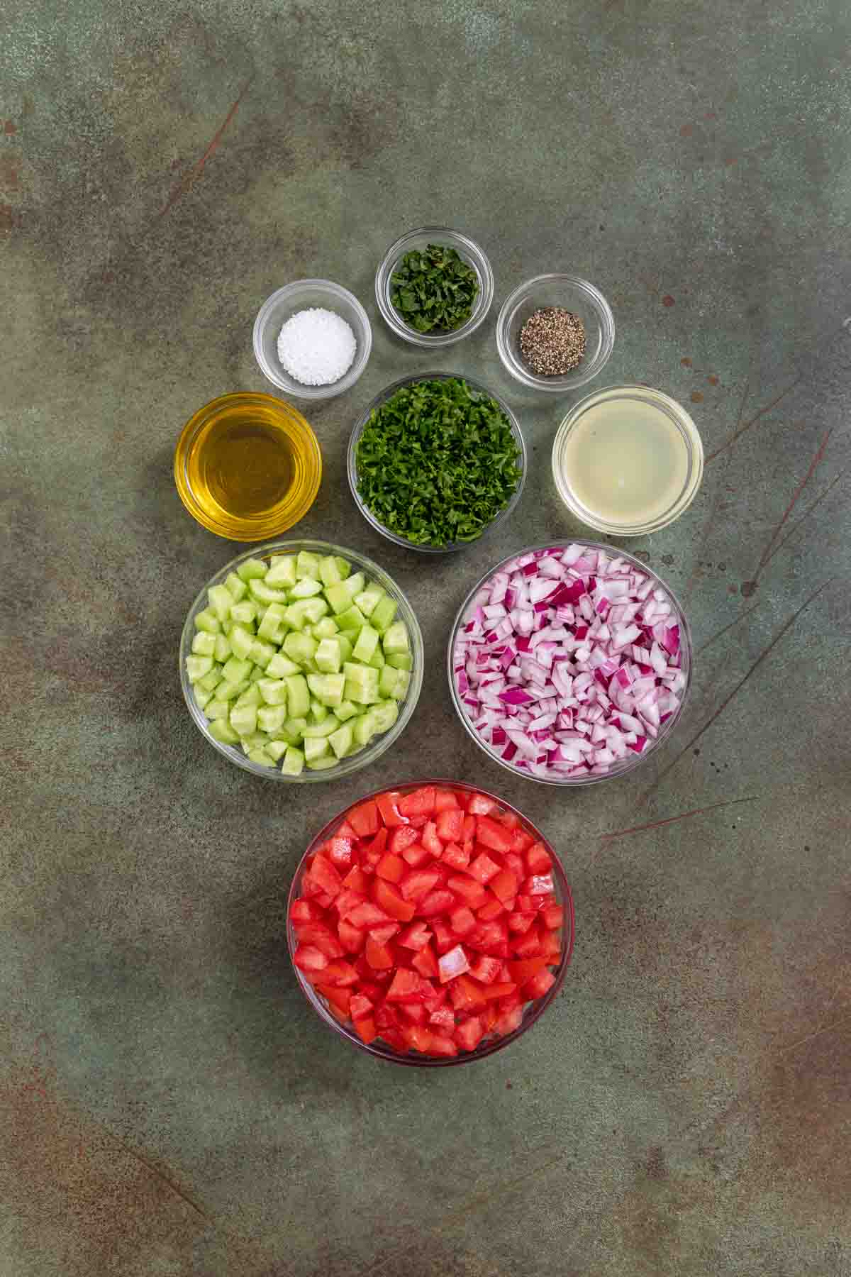 Refreshing Israeli Salad Recipe - Dinner, then Dessert