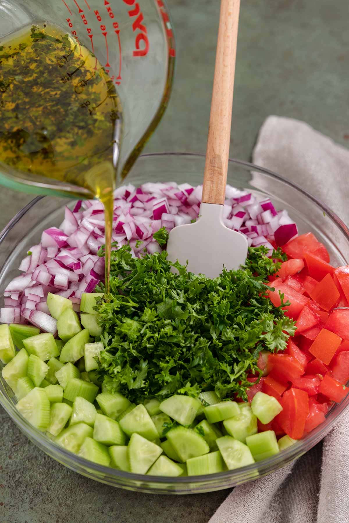 Refreshing Israeli Salad Recipe - Dinner, then Dessert