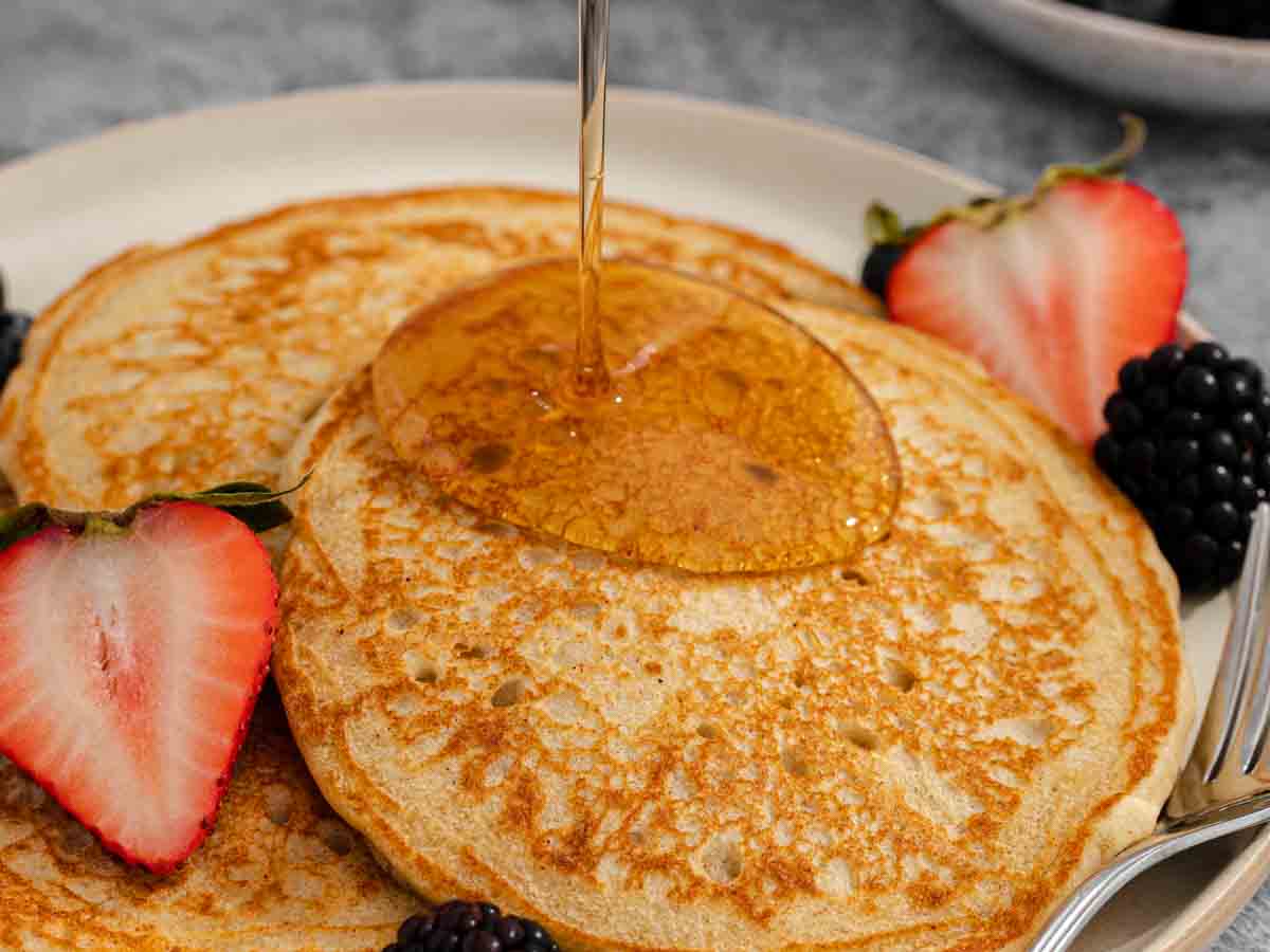 Fluffy Buckwheat Pancakes Recipe - Dinner, then Dessert