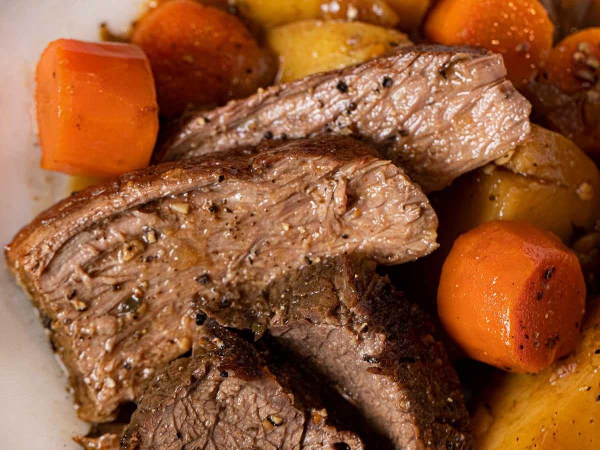 Easy Rump Roast Recipe (Makes Great Leftovers!) - Dinner, then Dessert