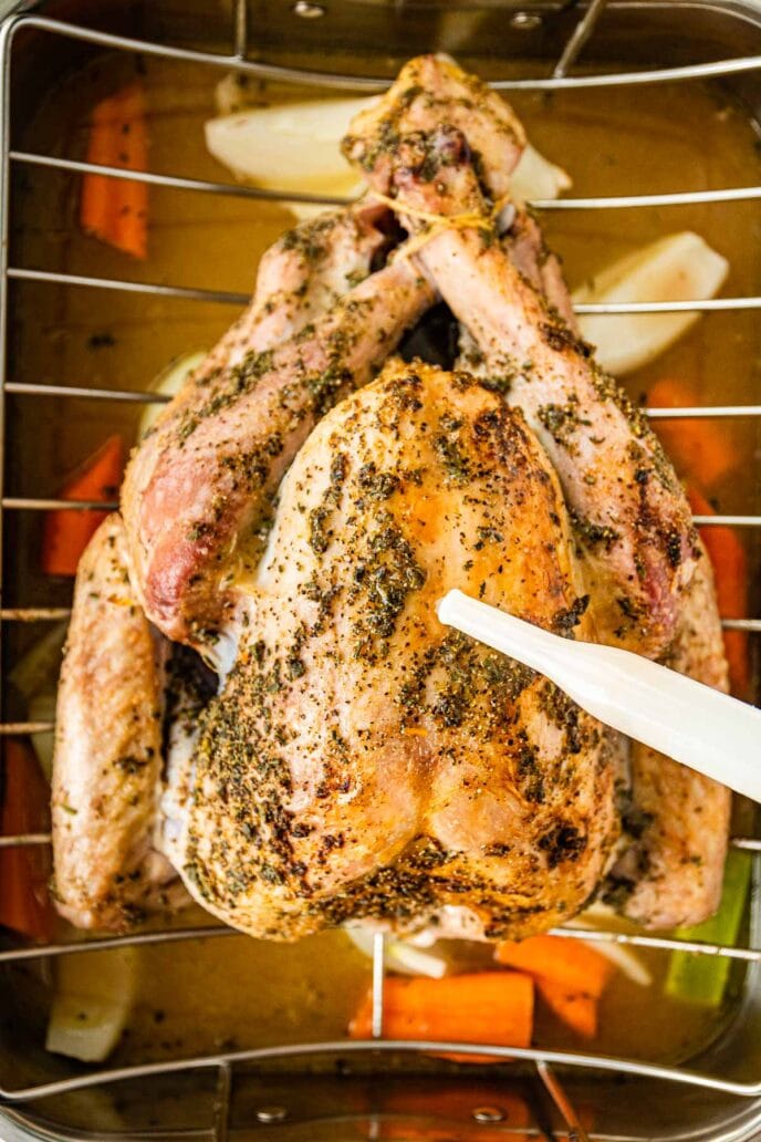 Dry-Brined Turkey Recipe - Dinner, then Dessert