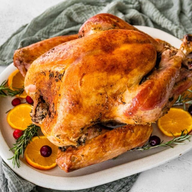 Dry-Brined Turkey Recipe - Dinner, then Dessert