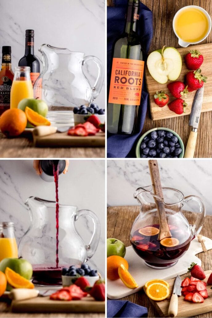 Sangria Recipe - Dinner, then Dessert