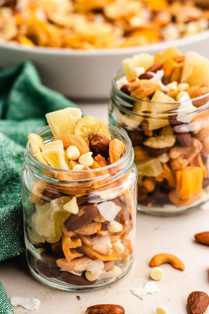Tropical Trail Mix Recipe - Dinner, then Dessert