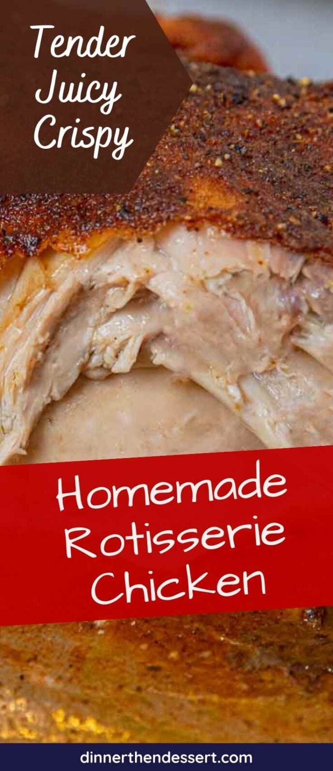 Homemade Rotisserie Chicken Recipe - Dinner, then Dessert