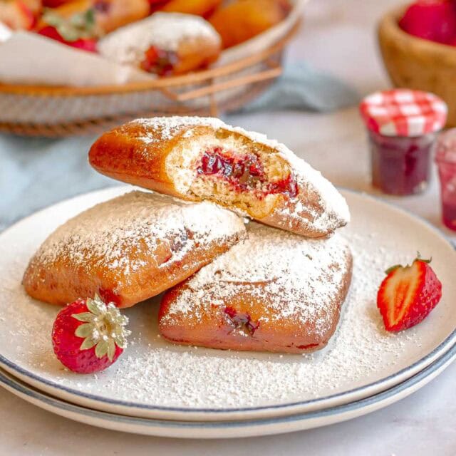 Traditional Hanukkah Sufganiyot Donuts Recipe - Dinner, then Dessert