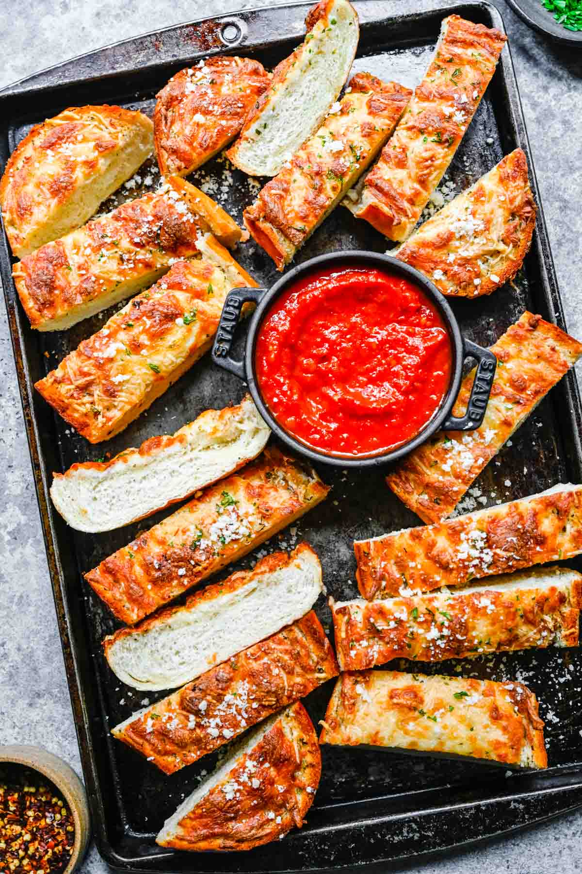 Easy Cheesy Bread Recipe - Dinner, then Dessert