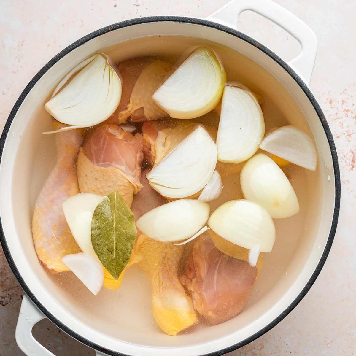 Easy Chicken Broth (Homemade Stock) Recipe - Dinner, then Dessert