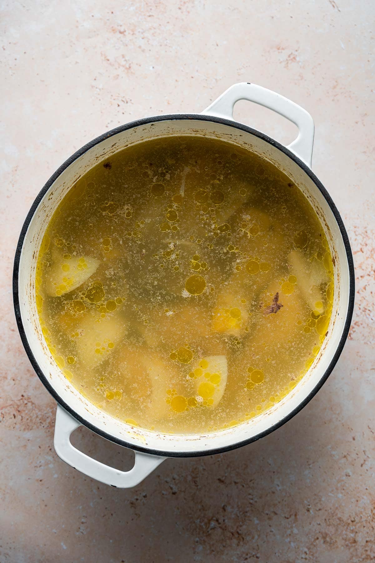 Easy Chicken Broth (Homemade Stock) Recipe - Dinner, then Dessert