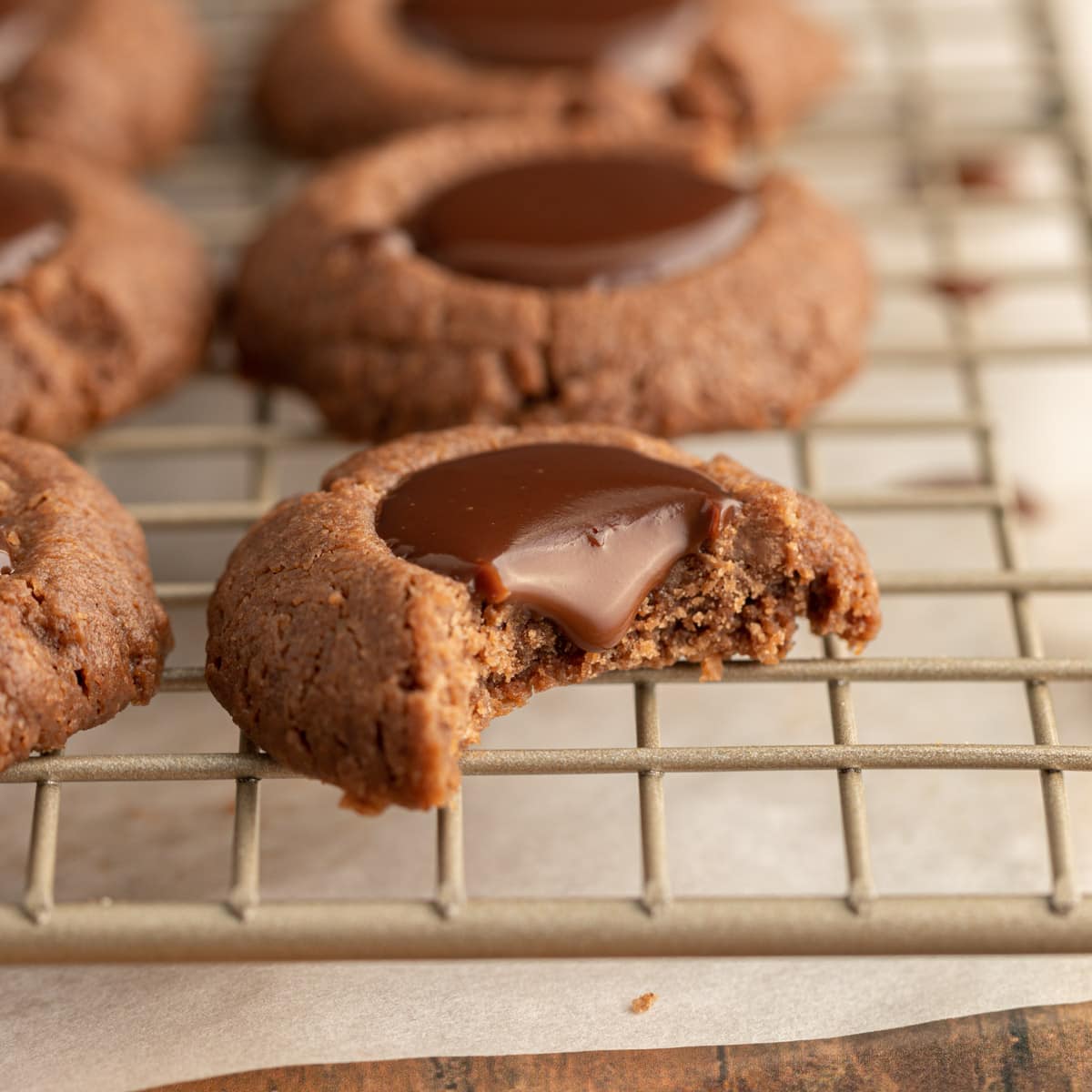 Easy Chocolate Thumbprint Cookies Recipe - Dinner, then Dessert