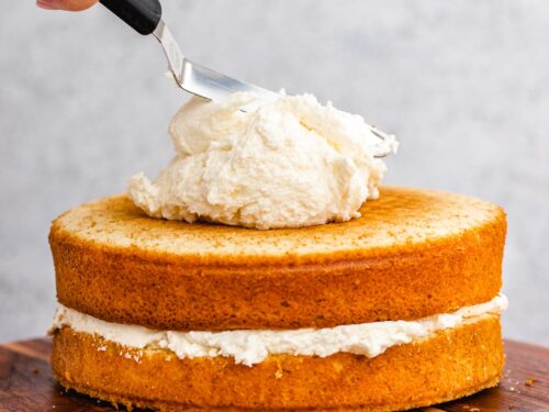 Easy Cream Cake Recipe - Dinner, then Dessert