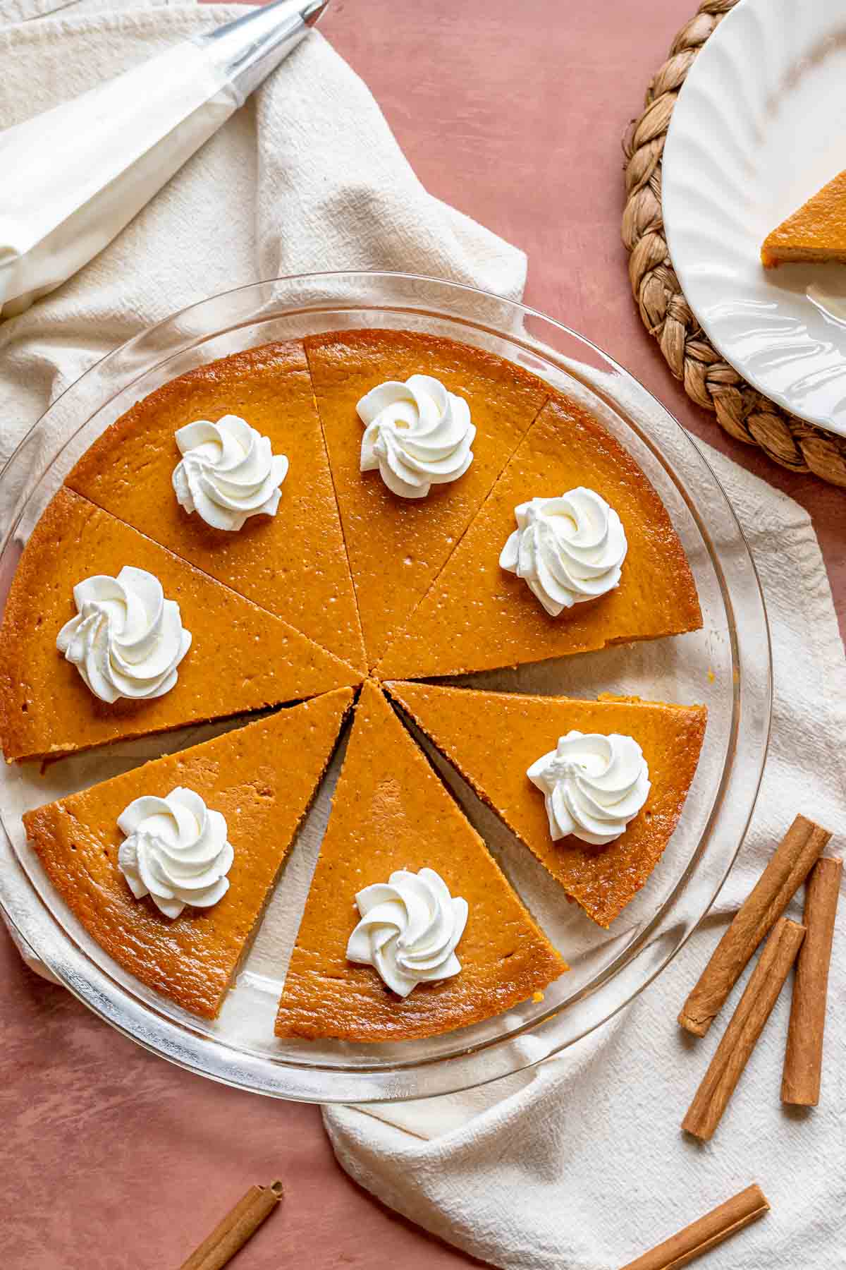 Easy Crustless Pumpkin Pie Recipe - Dinner, then Dessert