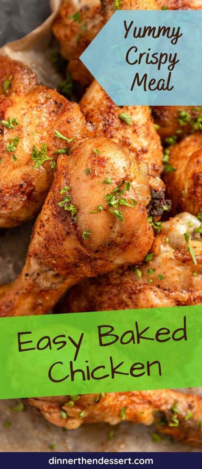 Easy Baked Chicken Recipe - Dinner, then Dessert