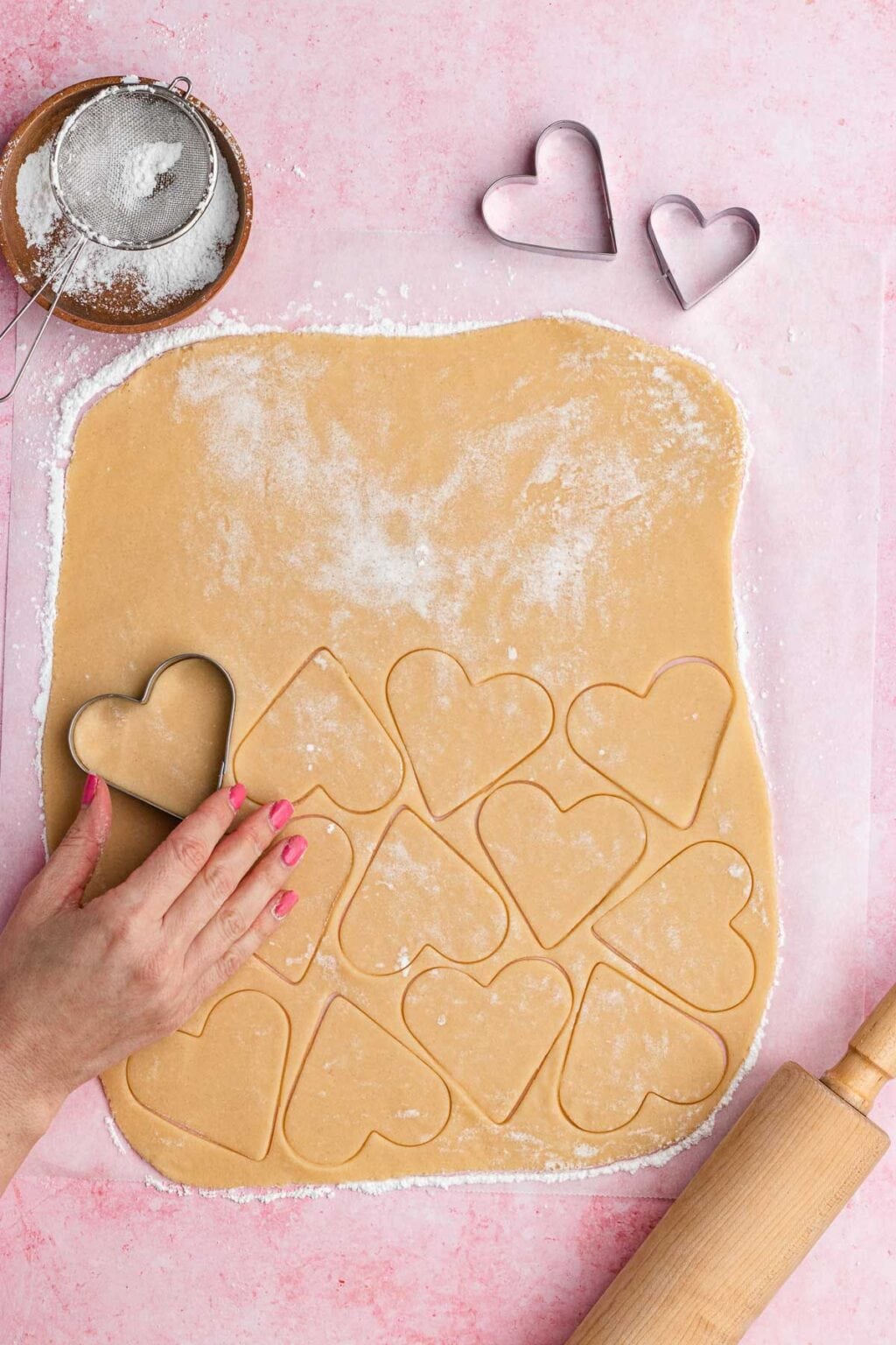 Iced Heart Cookies Recipe - Dinner, then Dessert