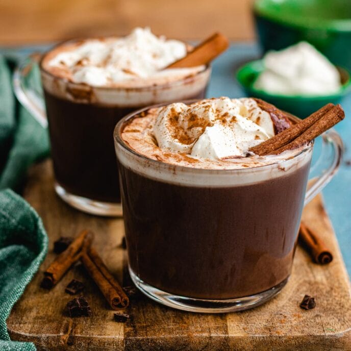 Mexican Hot Chocolate Recipe - Dinner, then Dessert