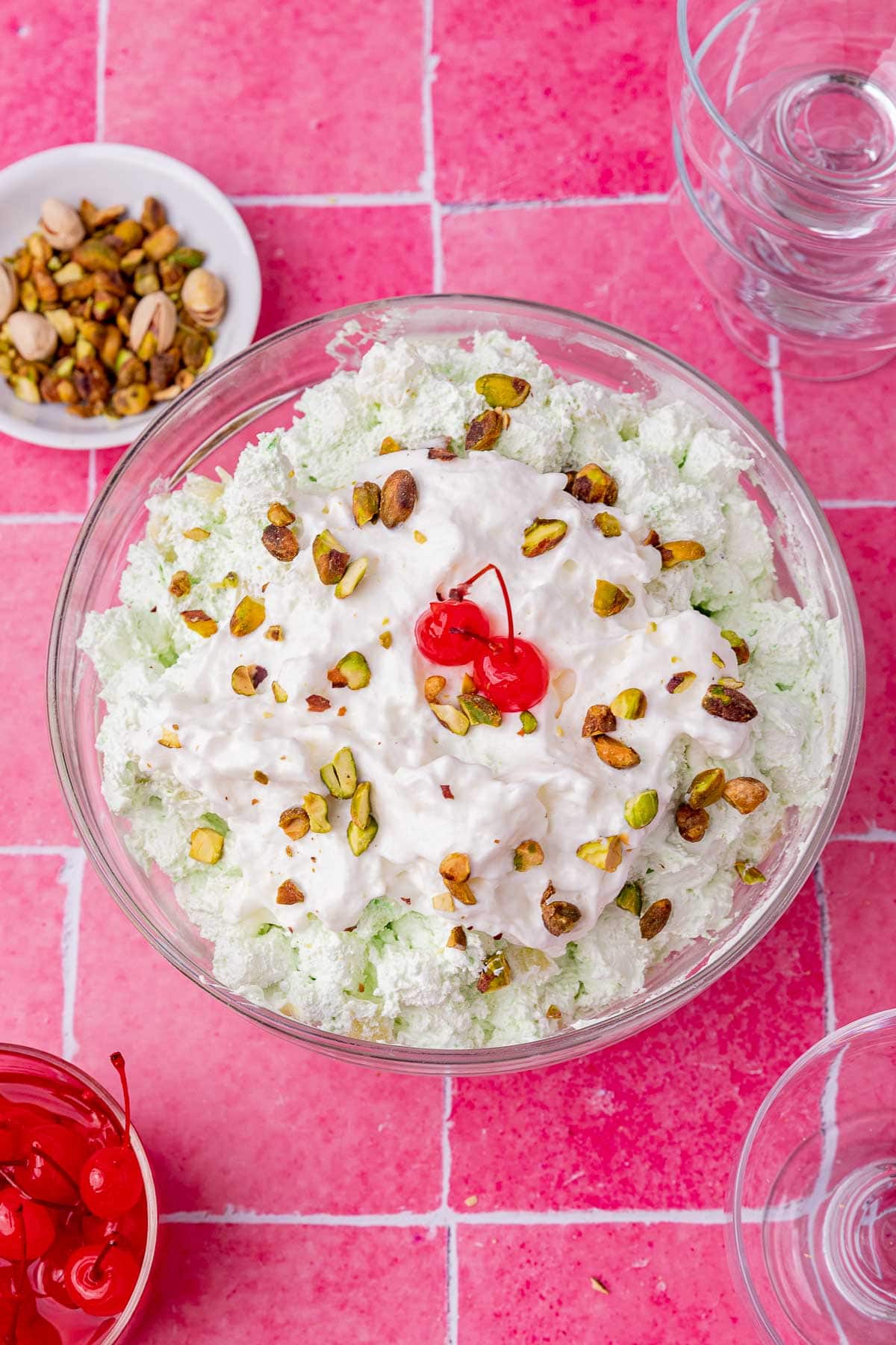 Easy Pistachio Pudding Salad Recipe - Dinner, then Dessert