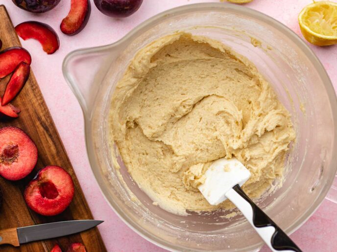 Easy Plum Cake Recipe - Dinner, then Dessert