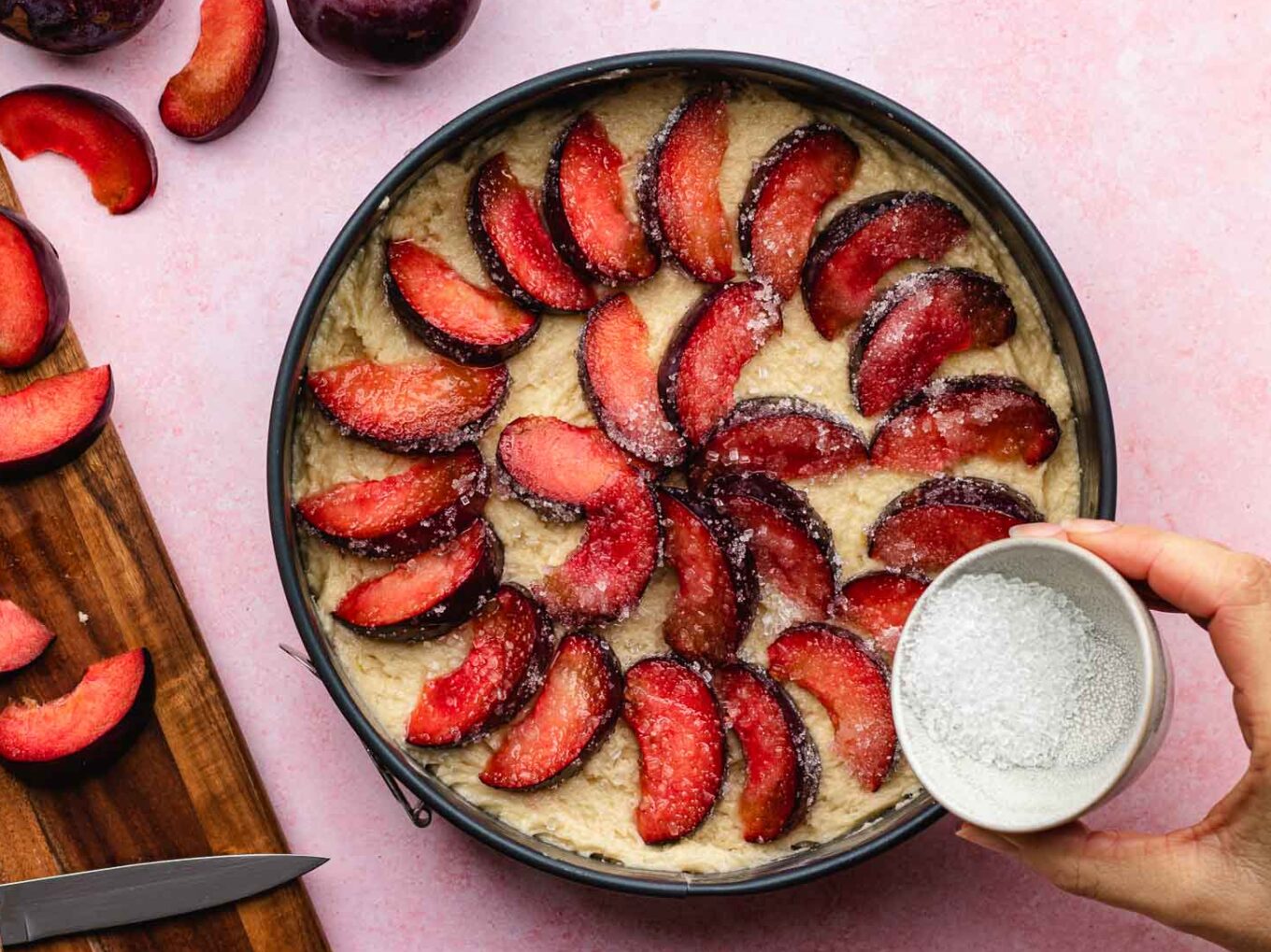 Easy Plum Cake Recipe - Dinner, then Dessert