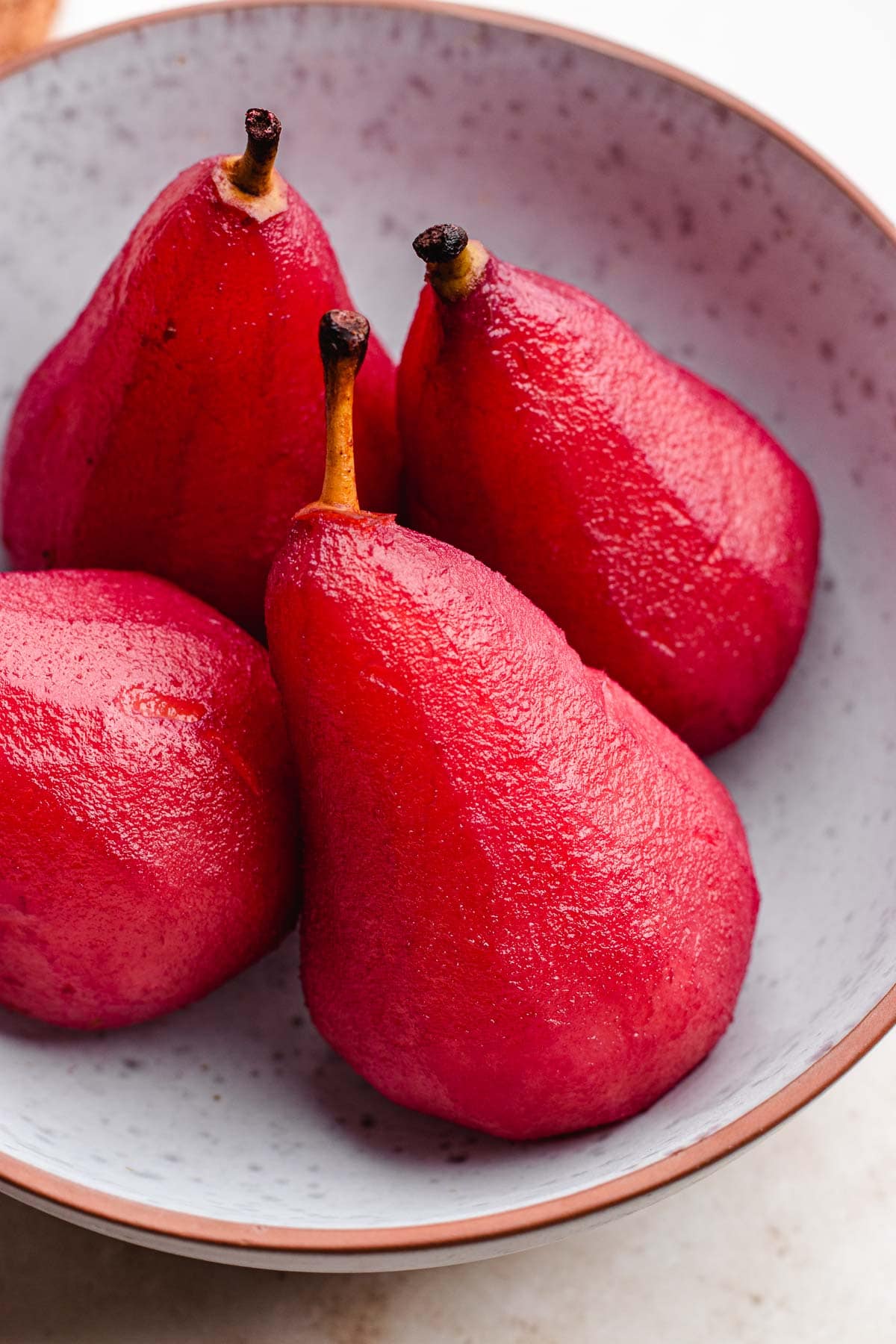 Beautiful Poached Pears Recipe - Dinner, then Dessert